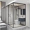 Prefab Luxury Integrated Bathroom Pod All in One Modular Shower Room ...
