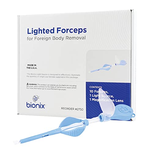 Buy Bionix - Lighted Forceps, Foreign Object Removal Tool, Helps Remove Foreign Objects from ...