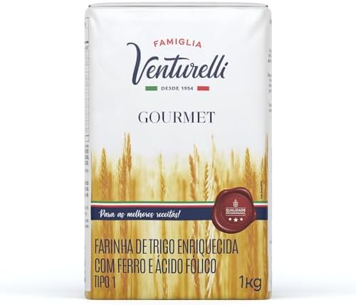 Farinha de Trigo de 1 Kg, Tipo 1, Linha Gourmet, Famiglia Venturelli ...