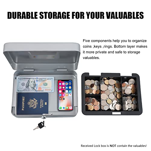 Snapklik.com : KYODOLED Large Lock Box