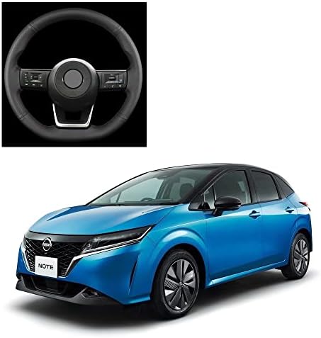 Amazon | CATYA 新型 日産 ノート E13系 ハンドルカバー ステアリングカバー D型 握りやすい 薄いタイプ 潤い手触り 滑り止め 耐熱 本革 内装アクセサリー 1P ...