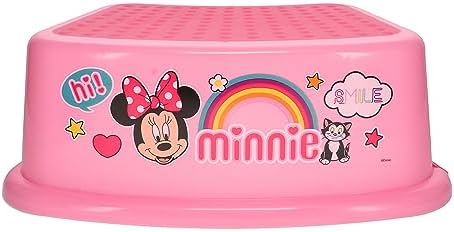 Amazon.com : Disney Minnie Mouse "Smile" Step Stool - Kids Step Stool ...