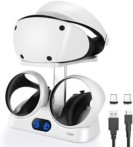 Acemall Controller Charger for PSVR 2 Controller Fast Charging Station ...