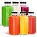 Amazon.com: LEVGSAK 6 Pack 16 oz Glass Juice Bottles with Lids,Reusable Glass Drinking Bottles ...