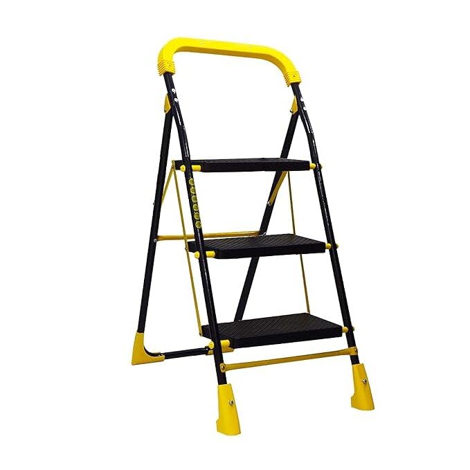 Homace Samarth Special 3 Step Ladder | Home Ladder with Wide Step ...