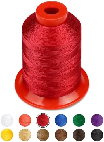 Amazon.com: FIVEIZERO Extra Strong Upholstery Thread,Yellow 1000 Meters ...