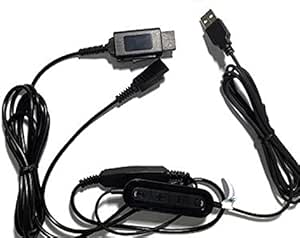 Amazon.com: HWUSA USB Headset Training Adapter | USB Y-Cord for GN ...