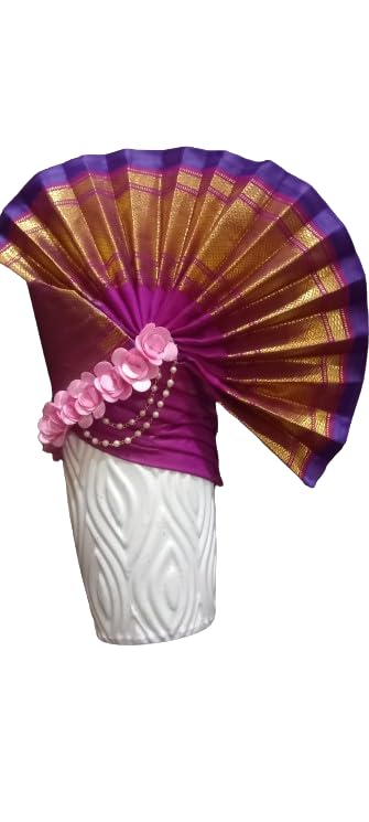 Gauri and Ganpati Bappa feta/pagadi : Amazon.in: Home & Kitchen