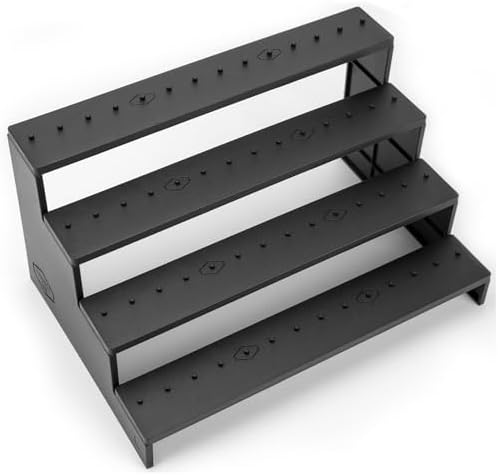 Amazon.com: NC EBCO Action Figure Riser Display Shelf,4 Tier Stand Base ...