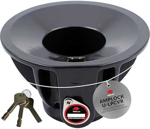 Amazon.com: King Pin Lock LPCVR for Fifth Wheel - Heavy Duty Anti-Theft ...