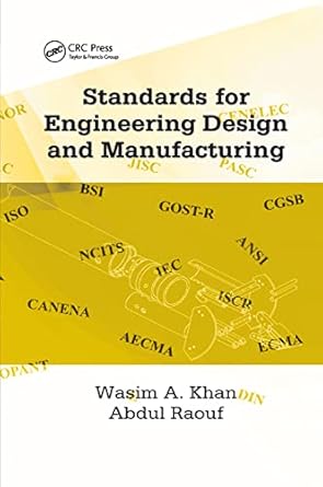 Standards for Engineering Design and Manufacturing: Khan, Wasim Ahmed ...