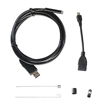 Rare 6 LED Waterproof IP 67 5M 7mm Phone HD Inspection Camera For ...