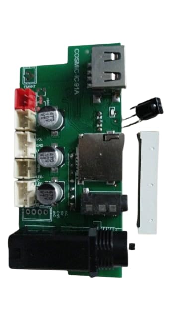 RASHRI ; One For All 5V Wireless HI-FI USB/FM/5W+5W Audio Amplifier ...