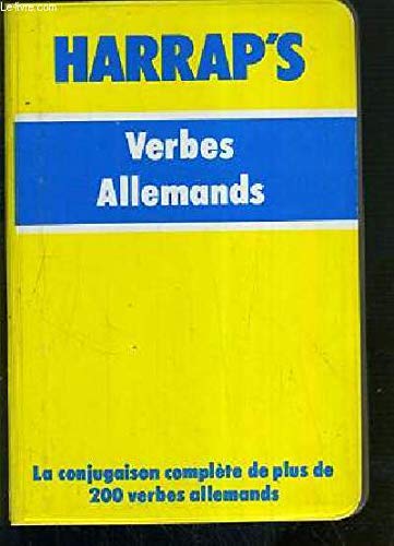 Amazon.co.jp: HARRAP/VERBES ALLEMANDS : 本