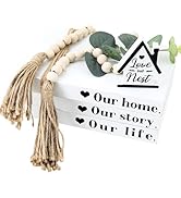 Amazon.com: Rustic Farmhouse Decorative Books for Home Decor - Faux ...