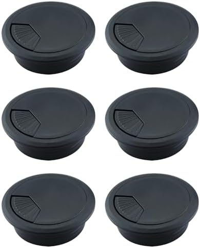 Amazon.com: Twist Lock Grommet (2 Pack in Black) Cable, Cord Management ...