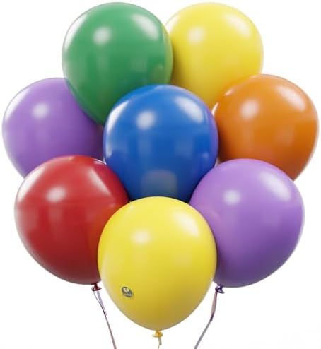 Amazon.com: AFTERLOON® Premium Natural Rubber Latex Balloons 24pcs 10 ...