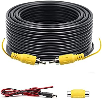 Amazon.com: EKYLIN Car RCA DC Video Extension Cable for Backup Camera ...