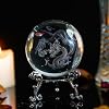 Amazon.com: HDCRYSTALGIFTS Crystal 2.4 inch (60mm) Chinese Dragon ...