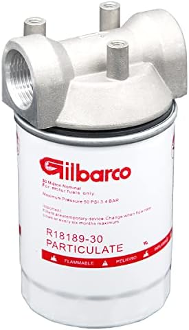 Amazon.com: Tuntrol 1 Inch NTP Fuel Filter Kit, 25 GPM 30 Micron ...