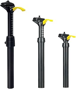 Bike Seatpost, Dropper-Seat Post, Alumium Adjustable Seatpost Manual ...