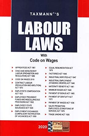 Taxmann's Labour Laws With Code on Wages (2020 Edition): Taxmann ...