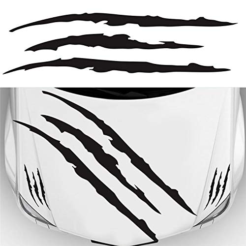 KaaHego 3 Pcs Set Auto Car Sticker Reflective Claw Scratch Stripe Marks ...