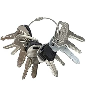 Kubota Key Set (12) for Excavator Digger Loader Tractor Utility Vehicle ...