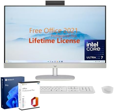 Amazon.com: HP 27-inch All-in-One Touchscreen Desktop Computer ...