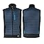 Uvex Tune-up Hybrid Vest for Men - Padded Vest - Robust Work Vest, Blue ...