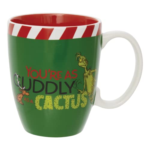 Snapklik.com : Department 56 Dr. Seuss The Grinch Cuddly As A Cactus ...