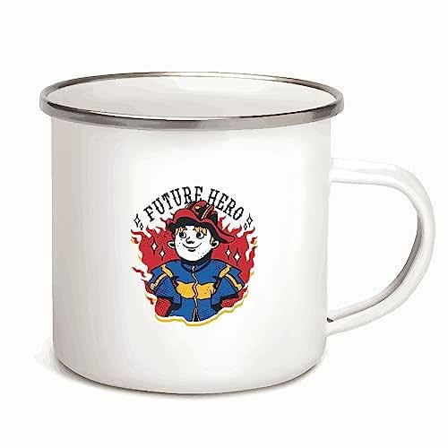 Amazon.com: Gift Idea for Firefighter Future Hero Inspirational Quote ...