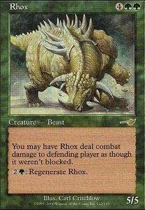 Amazon.com: Magic: the Gathering - Rhox - Nemesis by Magic: the ...