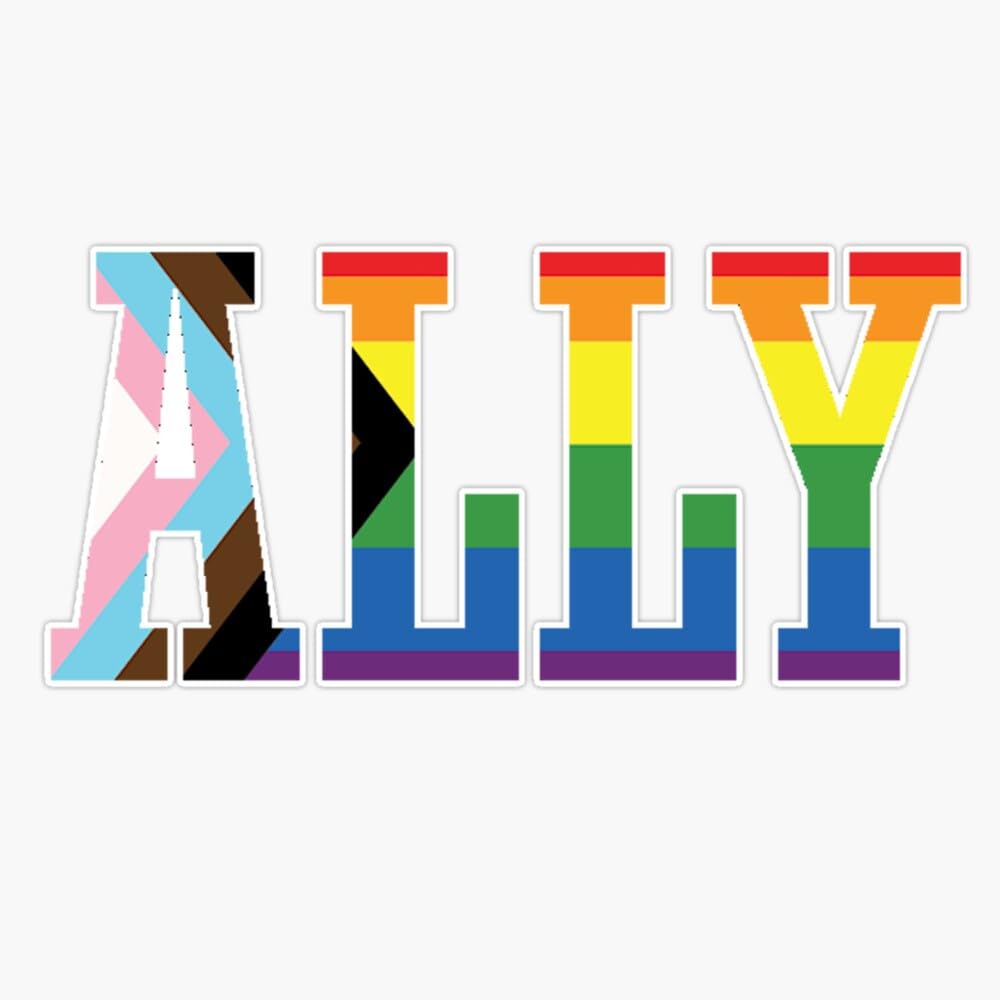 Amazon.com - All Inclusive Ally Sticker Vinyl Waterproof Sticker Decal ...