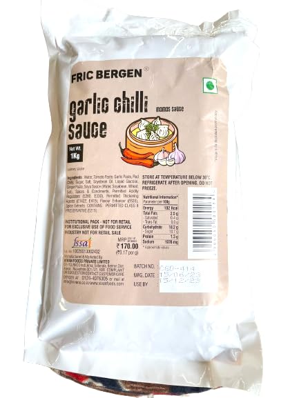 Fric Bergen Garlic Chilli Sauce - 1kg : Amazon.in: Grocery & Gourmet Foods