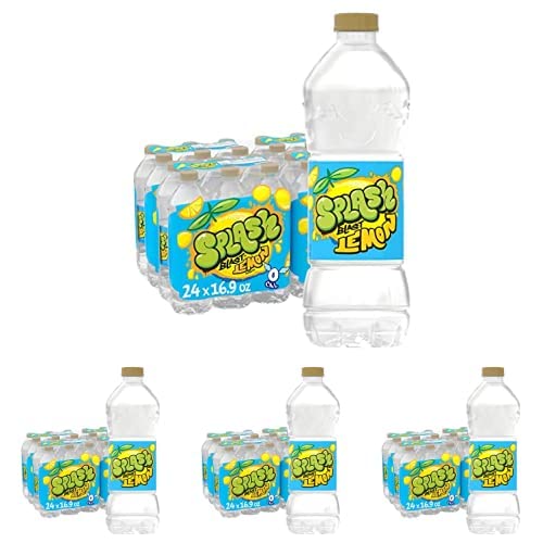 Amazon.com: Splash Blast, Flavored Water Beverage, Lemon Flavor, 16.9 ...