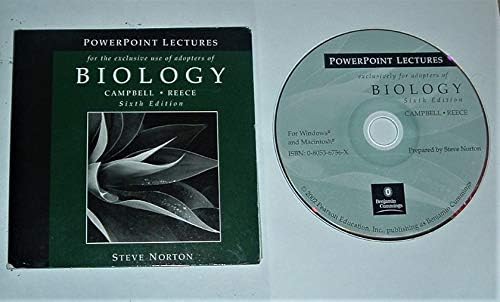 Amazon.com: Campbell, Reece: Biology, 6th Edition/PowerPoint Lectures ...