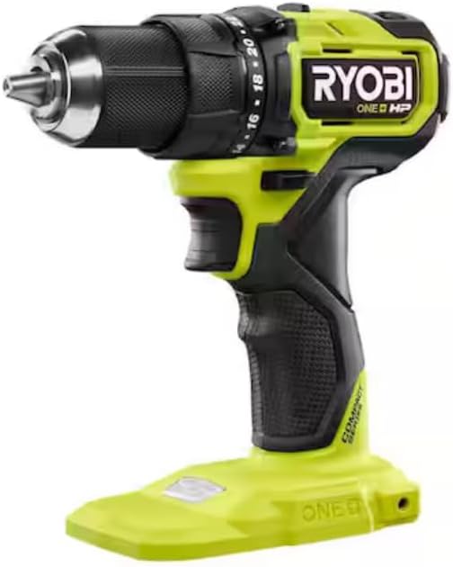 Amazon.com: RYOBI ONE+ HP 18V Brushless Cordless Compact 1/2 in. Drill ...