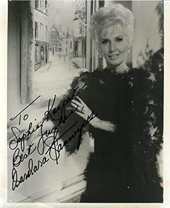 Barbara Stanwyck Coa Hand Signed Authentic 8x10 Photo Autograph - PSA ...