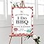 Amazon.com : Personalized I Do BBQ Welcome Sign, I Do BBQ Sign, I Do ...