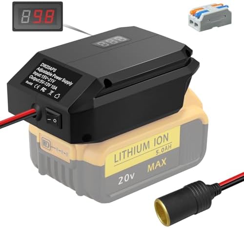Amazon.com: Step Down Converter for Dewalt 20V to12V Power Wheels ...