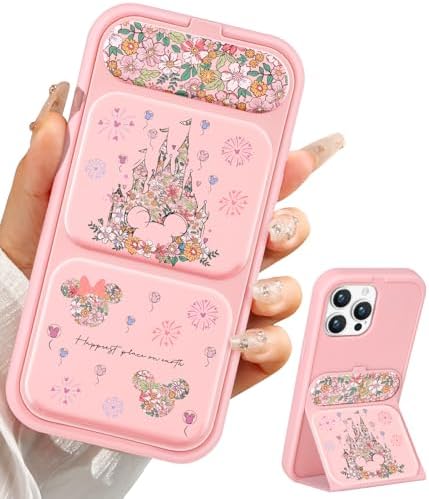 Amazon.com: iPhone 13 Pro Disney Mickey Mouse Flowers and Daisy Print ...