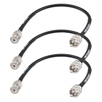 Amazon.com: YOTENKO CB Antenna Cable 1ft, RG8X Jumper Coaxial Cable ...
