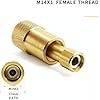 Amazon.com : MENSI 1/4" Propane Adapter Quick Disconnect Fitting ...