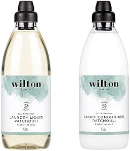 Wilton London Eco Friendly Patchouli Laundry Bundle - 1 x 1 Litre Non ...