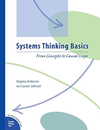 Amazon.com: Systems Thinking Basics: From Concepts to Causal Loops: 9781883823122: Anderson ...