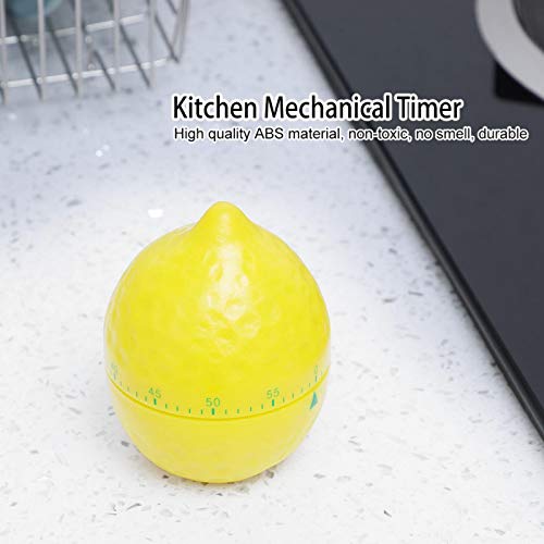 Kitchen Timer,Delaman Kitchen Mechanical Timer Manual Lemon Shape ...