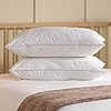 Slumberdown Hotel Quality Pillows 2 Pack - 100% Cotton Bouncy Firm ...