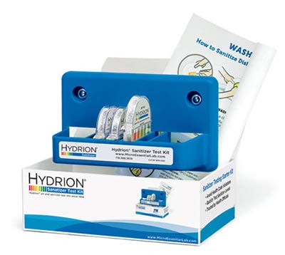 Micro. QUATSTART Starter Test KIt - Wall-Mount, (3) QT-10 Quat Test ...