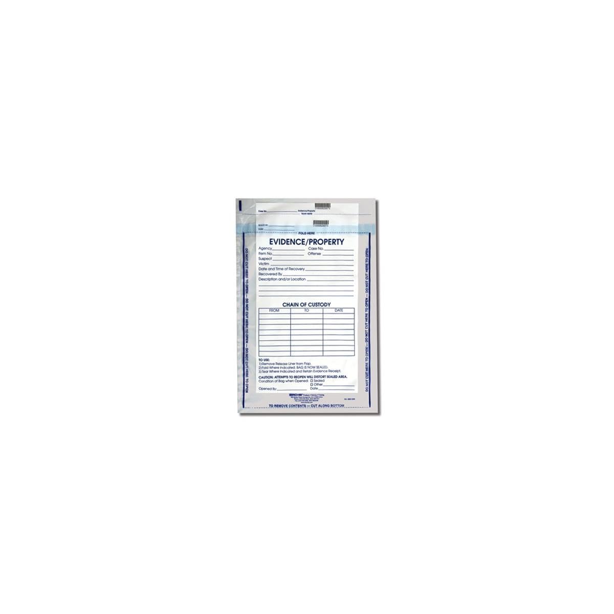 Amazon.com : Sirchie 12x15-1/2" Integrity Evidence Bag, 100 Pack ...